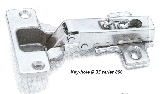 A815 Key-hole Hinge - Wooden hinge | Saudi Kitchen Line