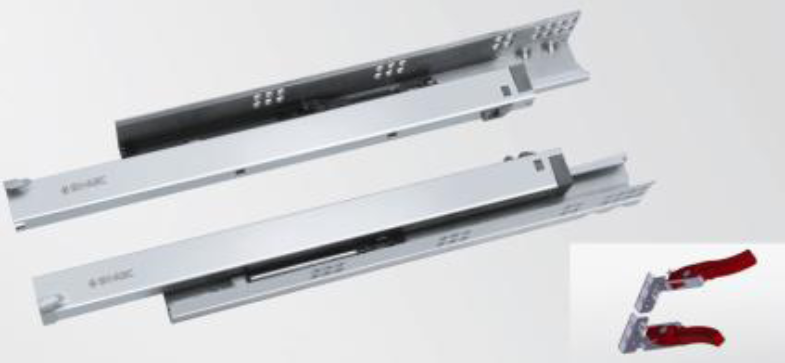 Concealed Slide, Full Extension, Easy Fix System | Saudi Kitchen Line