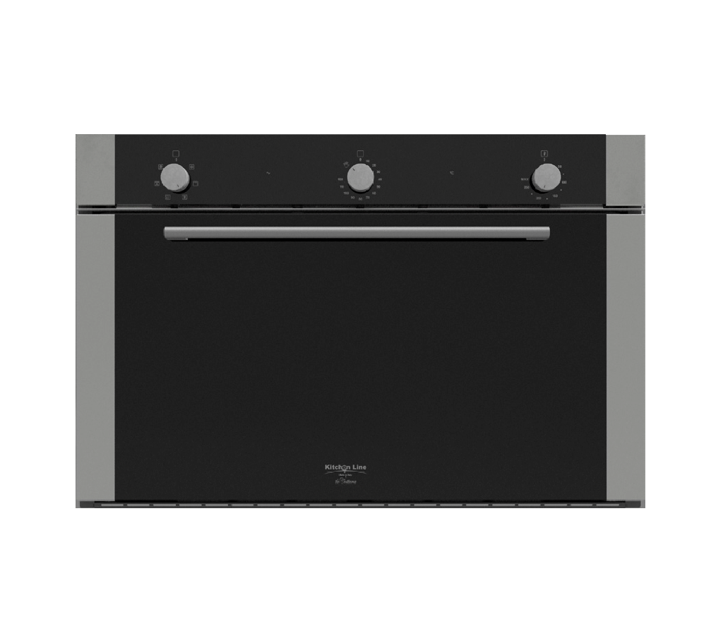 Electric Oven 90 cm, 6 Cooking Functions, Side Frame (w Cooking Fan ...